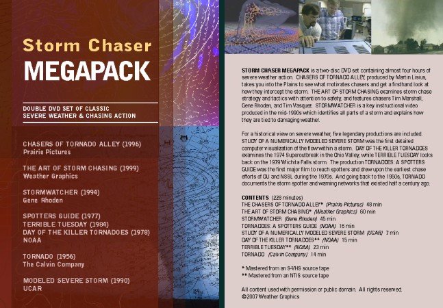 Storm Chaser Megapack DVD | Stormtrack